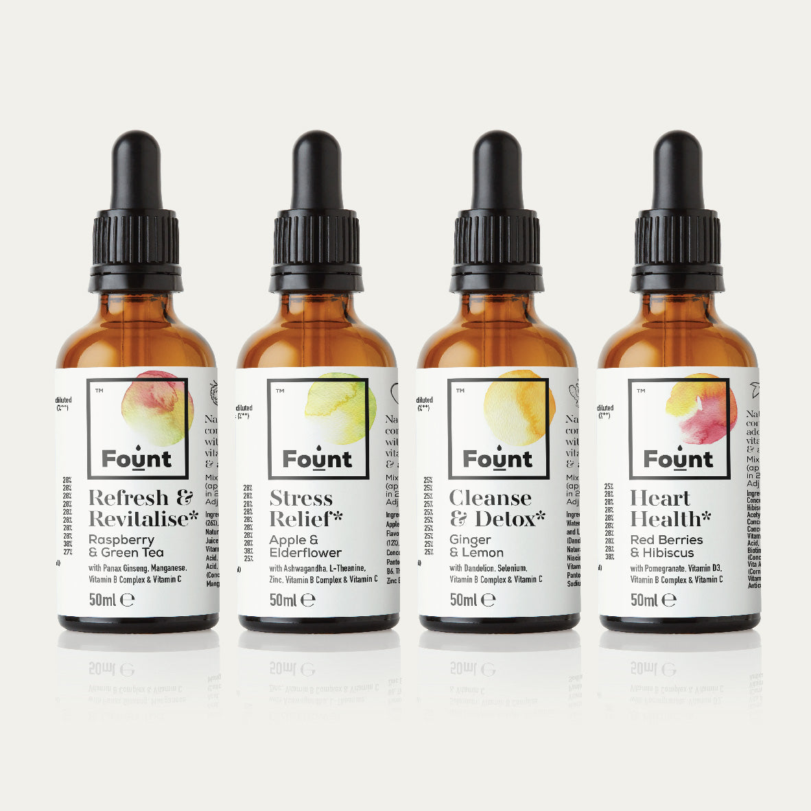 Our Drinks - Fount Drinks